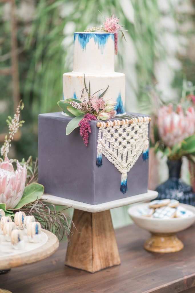 A Blue Boho Wedding Inspiration Featured on The Perfect Palette | The ...